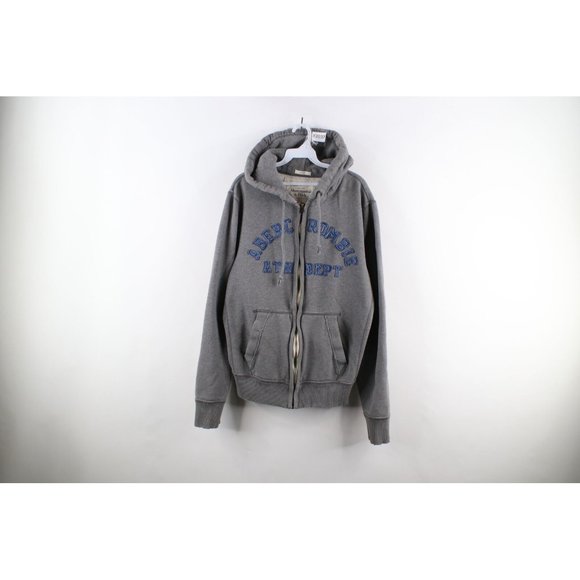 Abercrombie & Fitch | Shirts | Vtg Abercrombie Fitch Mens 2xl Muscle Spell Out Heavyweight Full ...